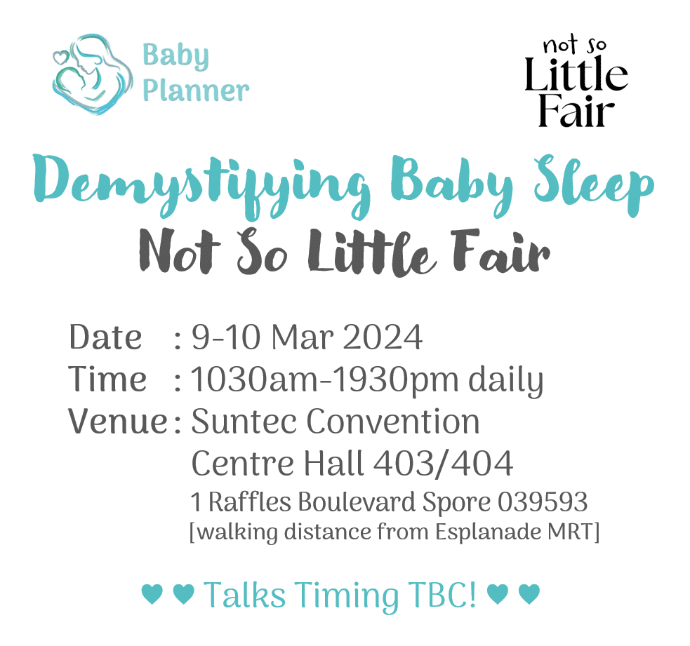 Not So Little Fair: Demystifying Sleep Training (9 & 10 March 2024 ...